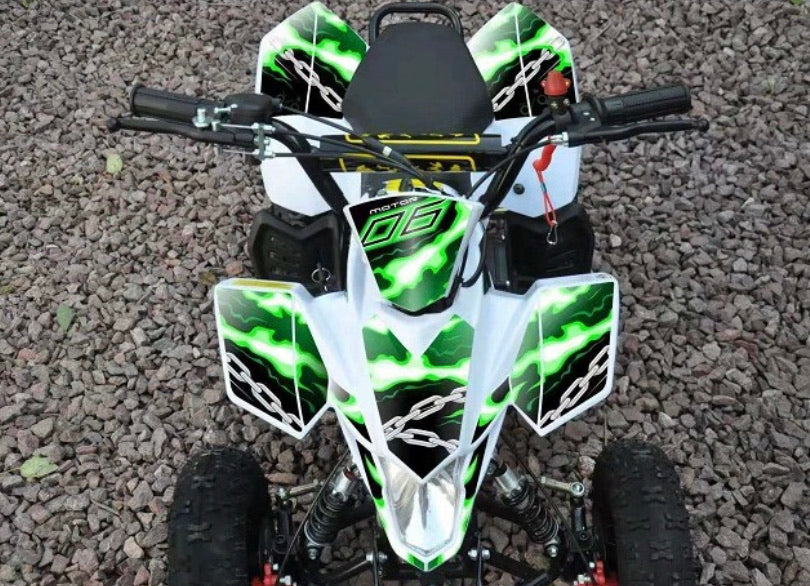 MINIQUAD FOX XXL 50cc 2 TEMPI RACING ruote 6"- QUAD ATV – bicimotozonta